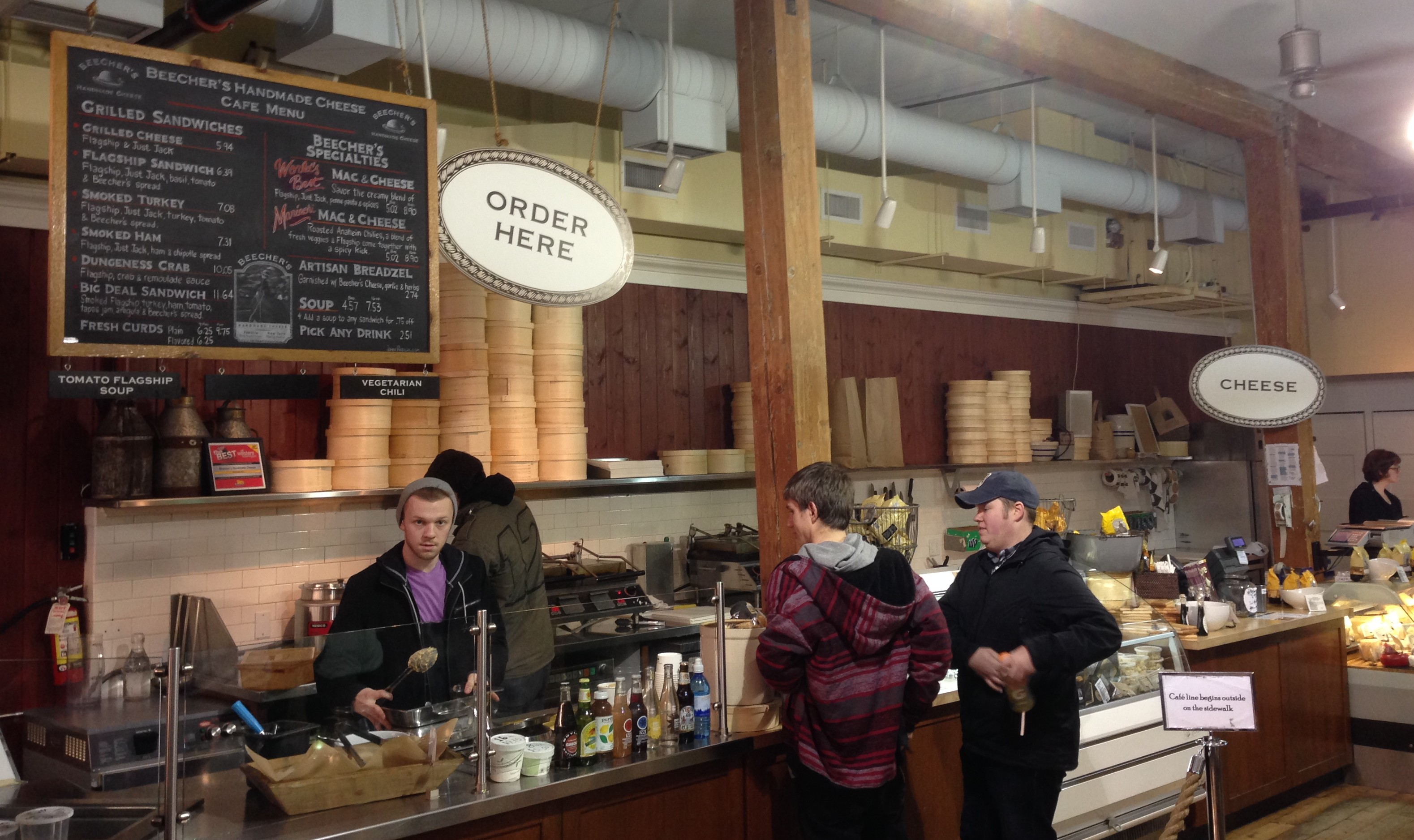 Beecher’s Handmade Cheese – Pike Place Market, Seattle ...